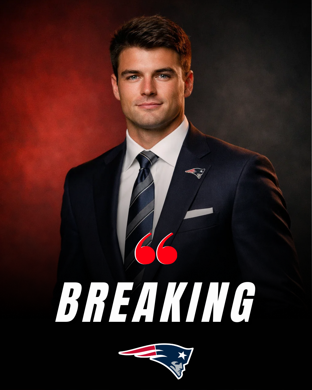BREAKING NEWS: New England Patriots star Drake Maye has been named by ...